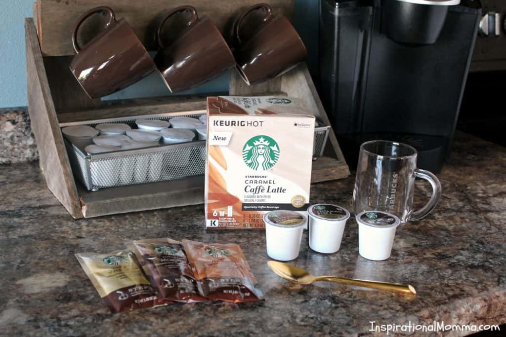 DIY Mug Rack with K-Cup® Storage