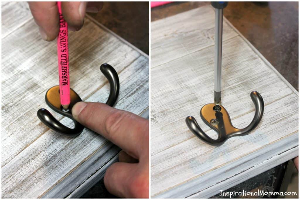 DIY Dog Treat & Leash Station