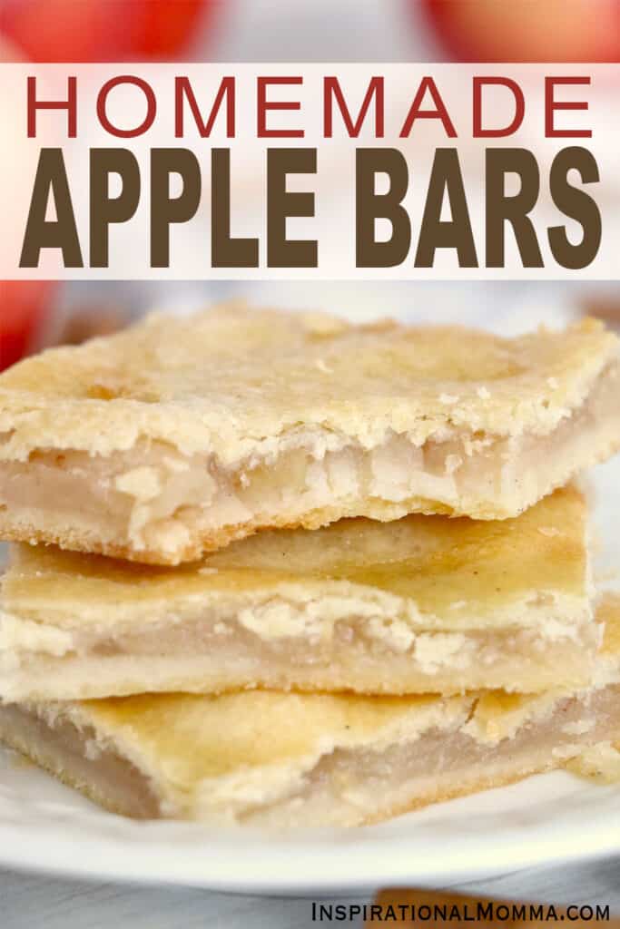Homemade Apple Bars