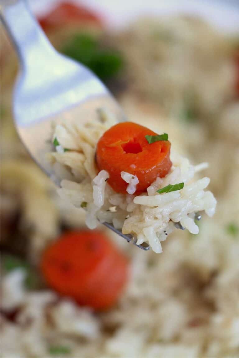 Instant Pot Frozen Chicken and Rice - Inspirational Momma