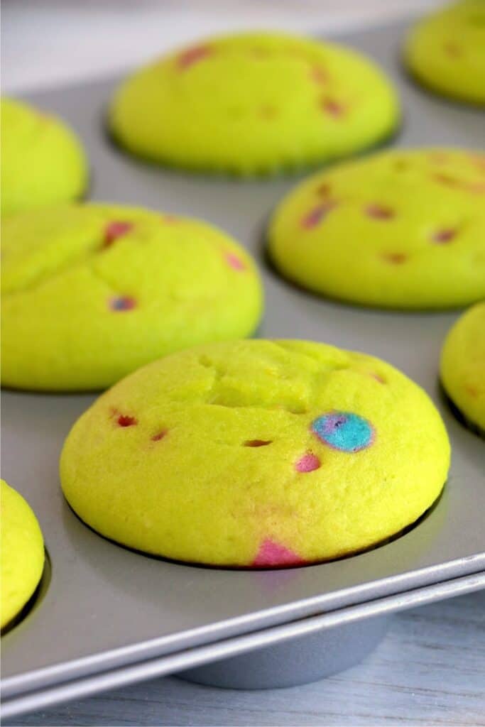 Colorful Layered Cupcakes - Inspirational Momma