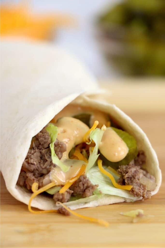 Big Mac Wraps - Inspirational Momma