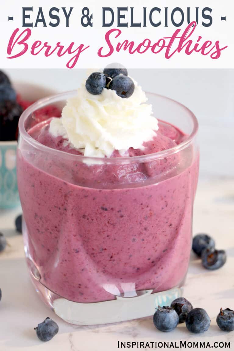 Easy and Delicious Mixed Berry Smoothies - Inspirational Momma