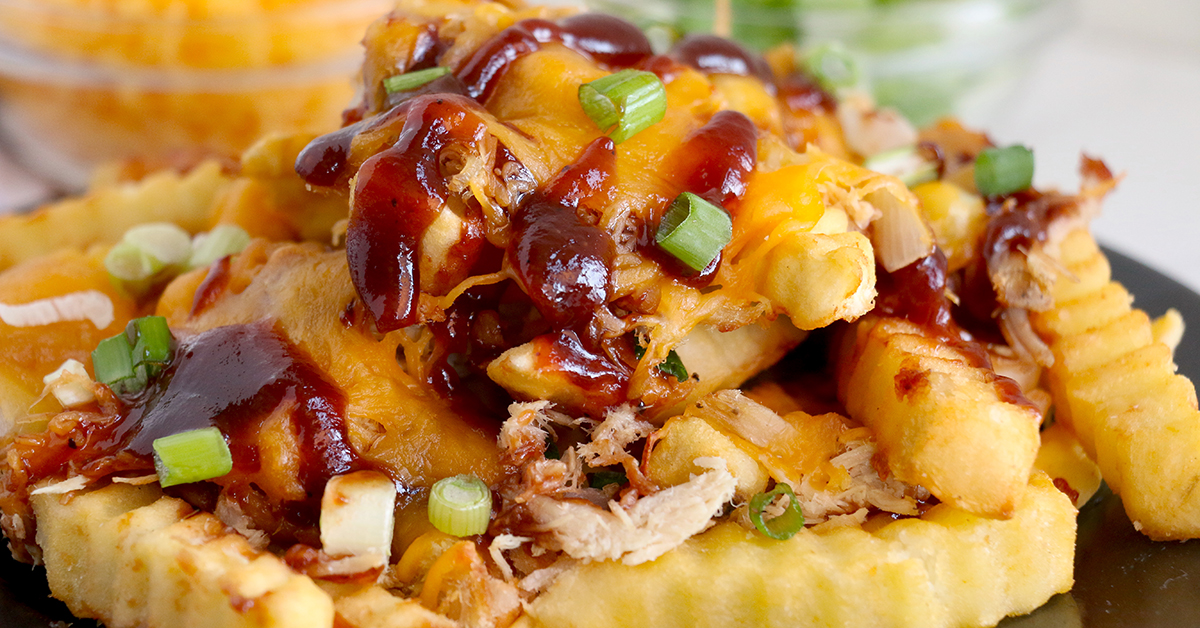 Pulled Pork Fries - Inspirational Momma