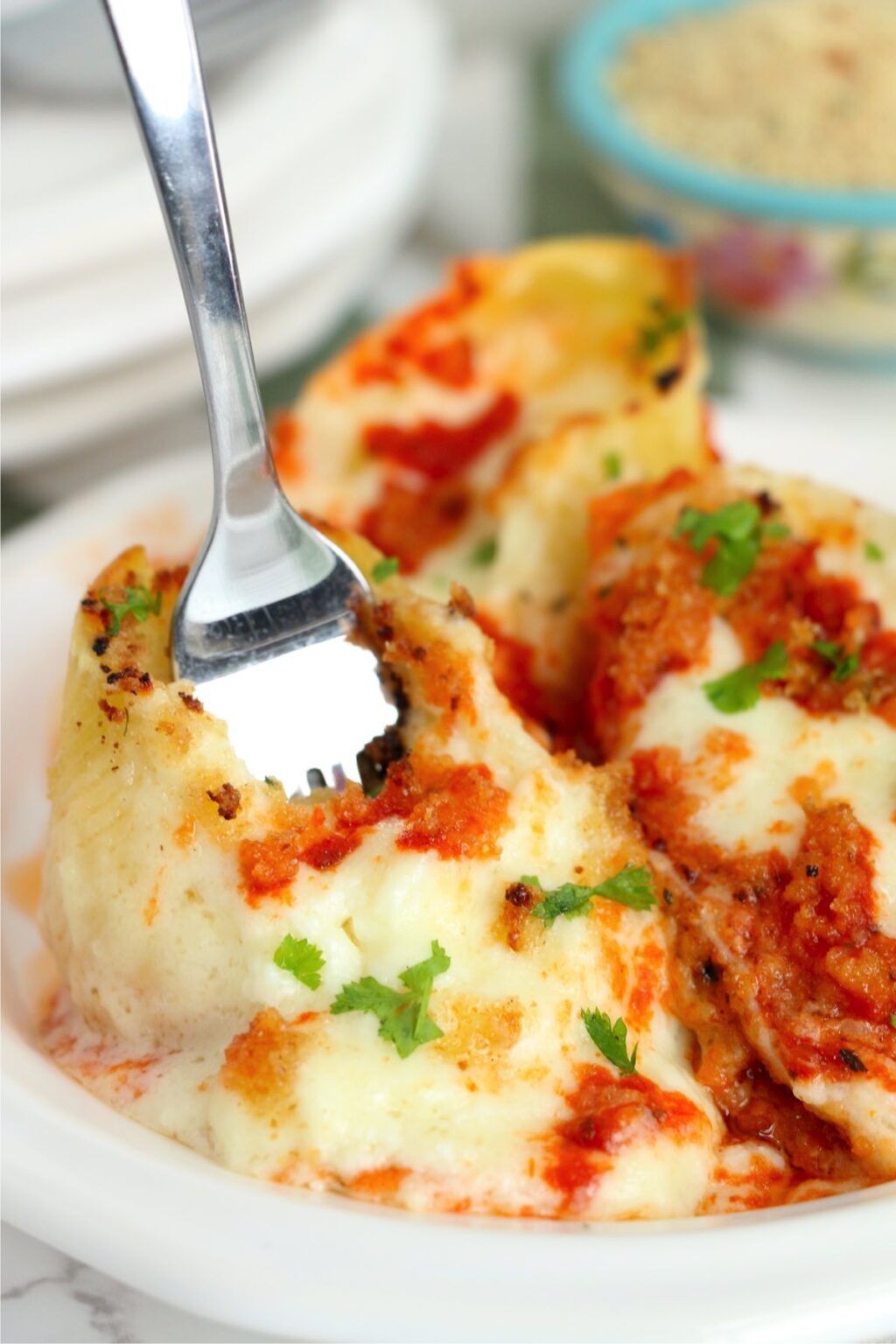 Copycat Olive Garden Stuffed Shells - Inspirational Momma