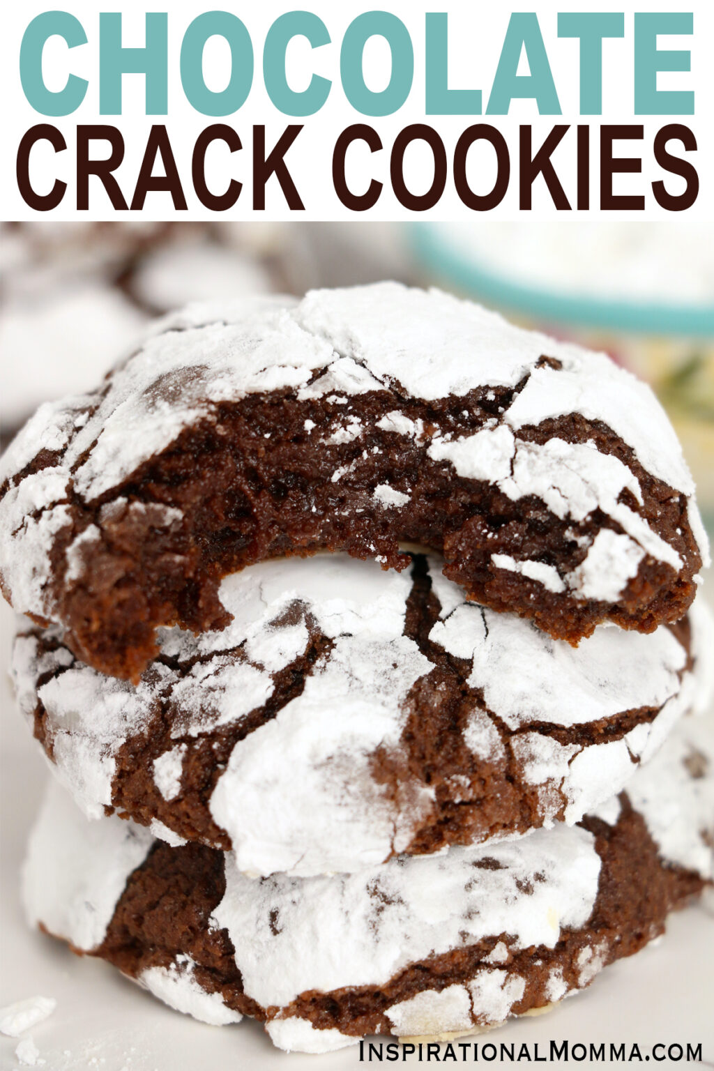 Chocolate Crack Cookies - Inspirational Momma