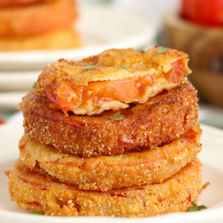 Crispy Fried Red Tomatoes - Inspirational Momma