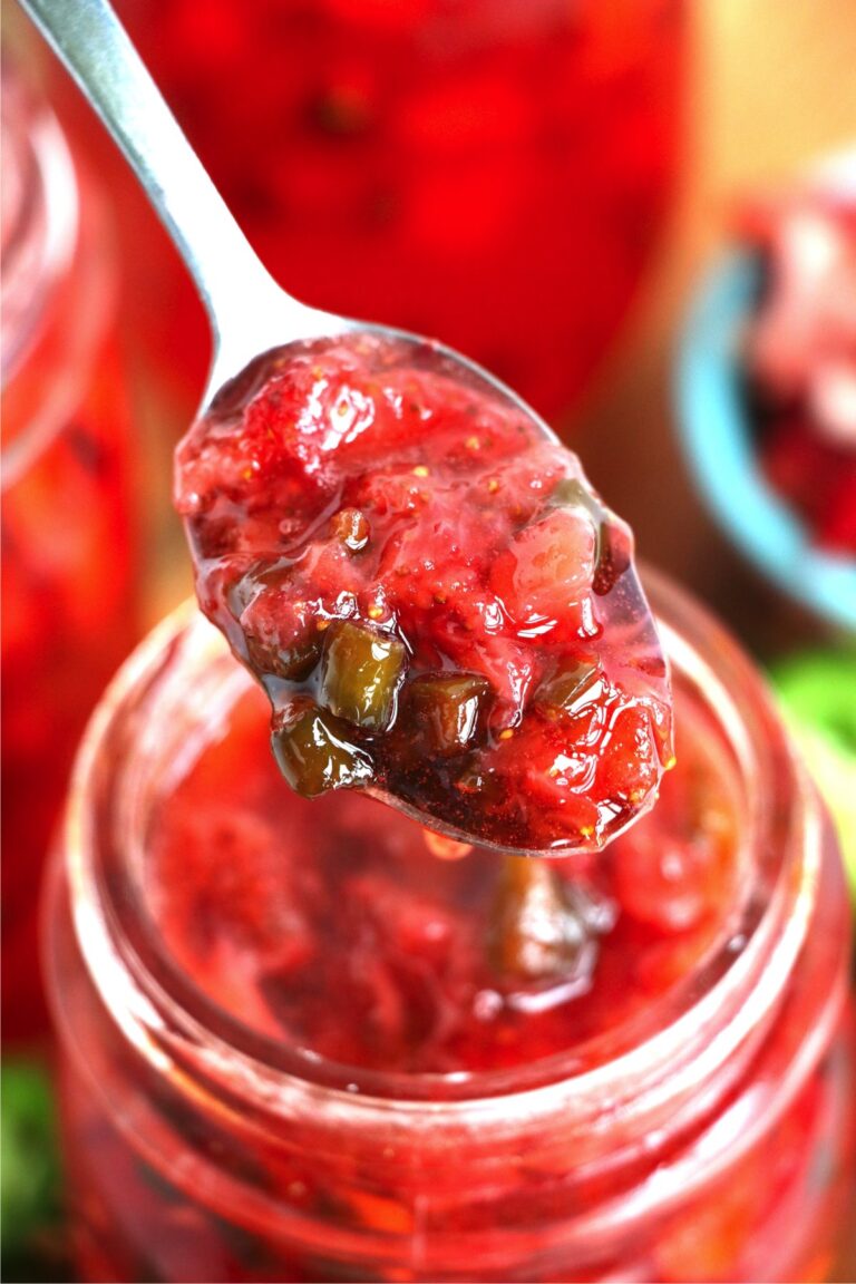 Strawberry Jalapeno Jam - Inspirational Momma