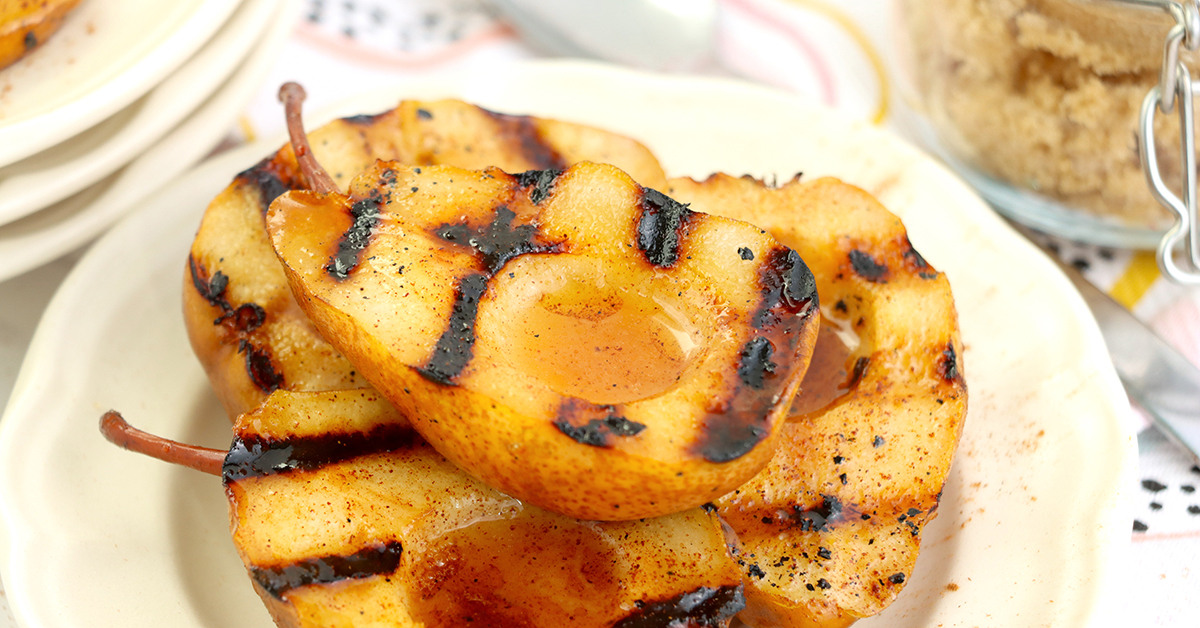 Grilled Pears - Inspirational Momma