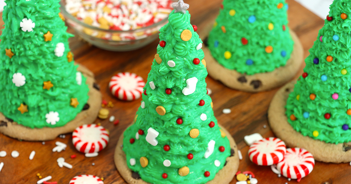 Sugar Cone Christmas Trees - Inspirational Momma