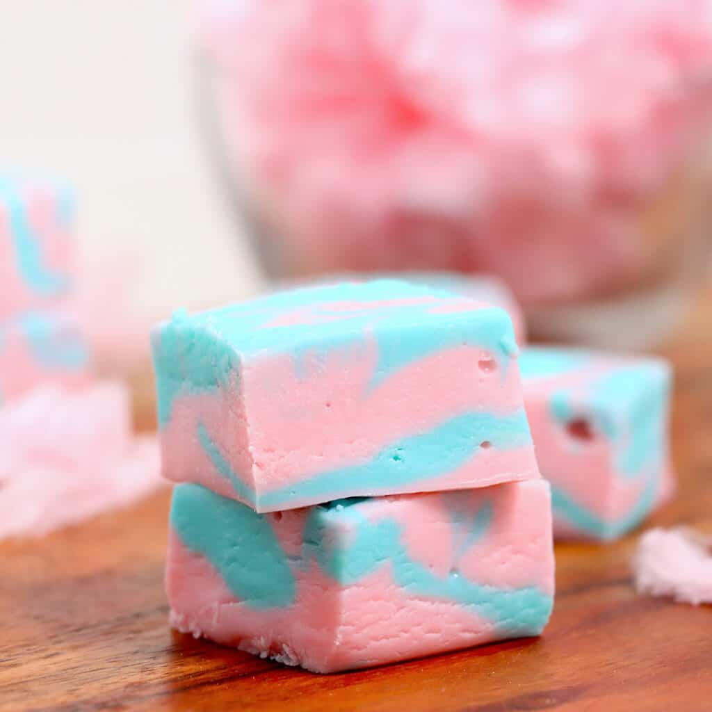 Cotton Candy Fudge - Inspirational Momma