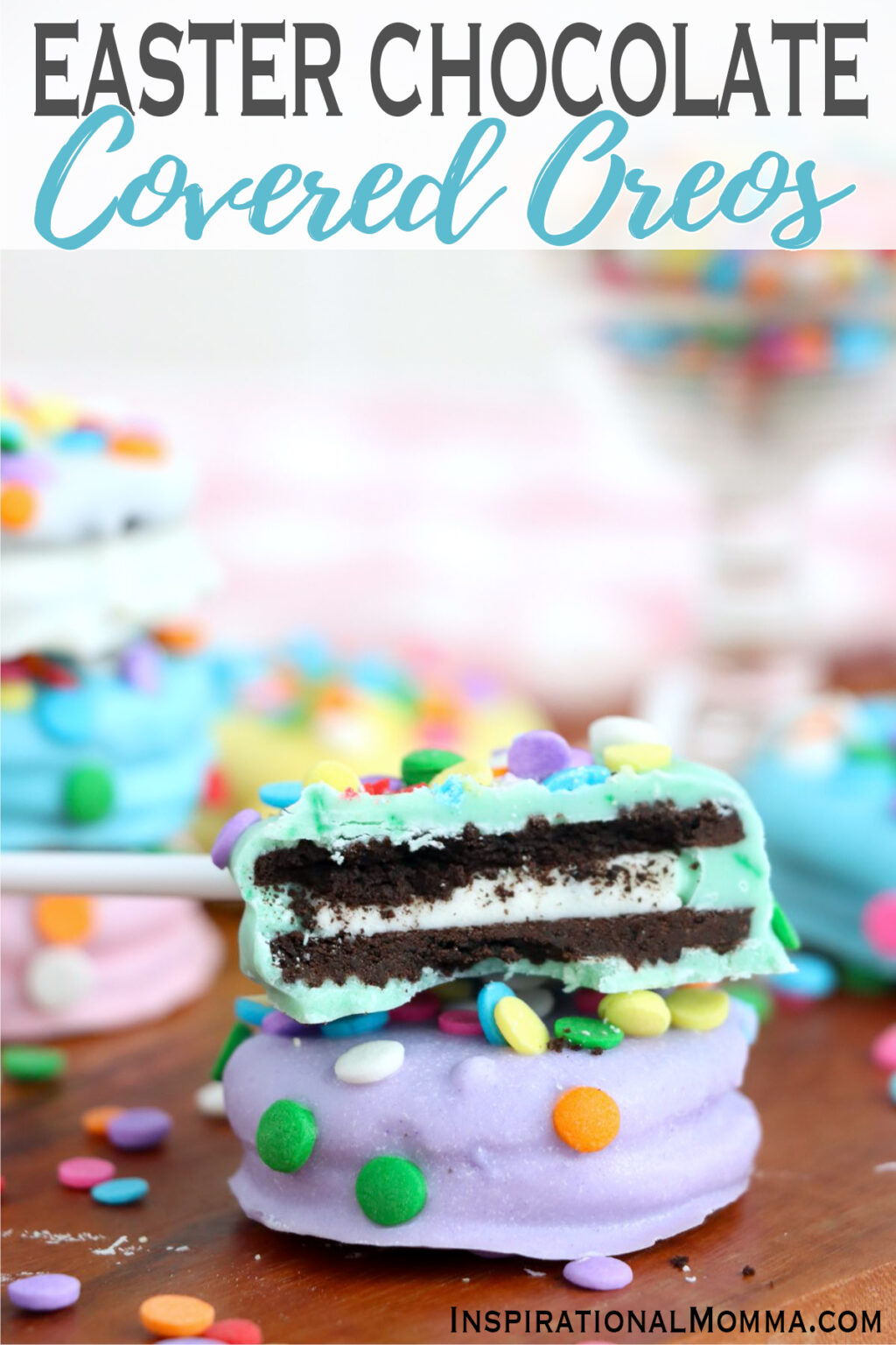 Easter Chocolate Covered Oreos - Inspirational Momma