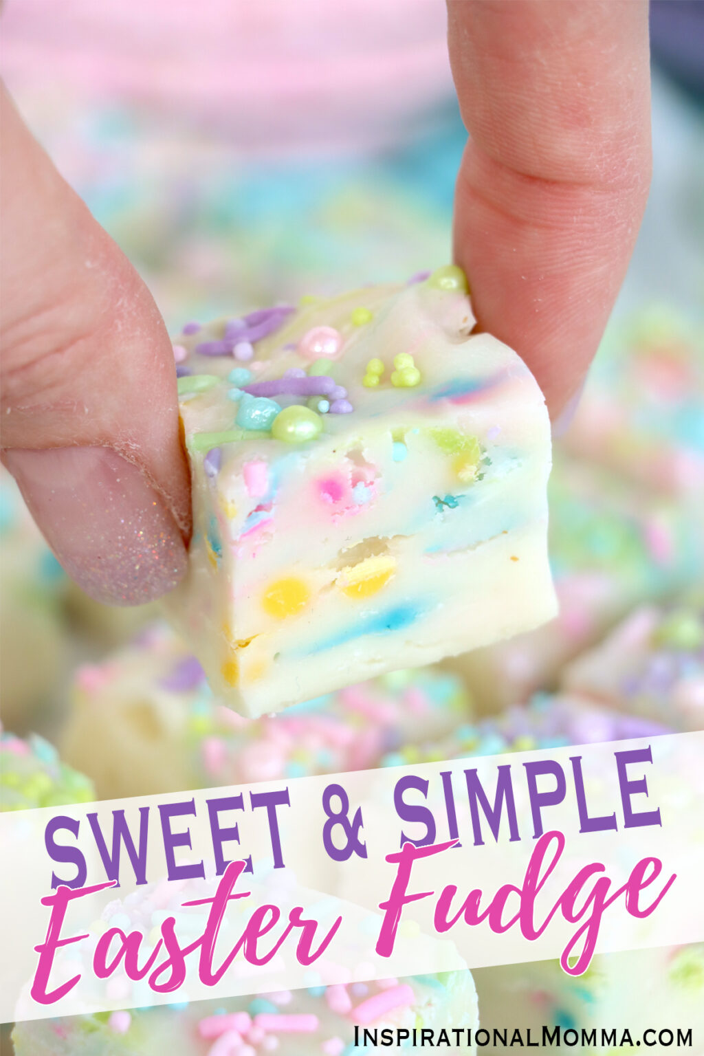 Easter Fudge - Inspirational Momma