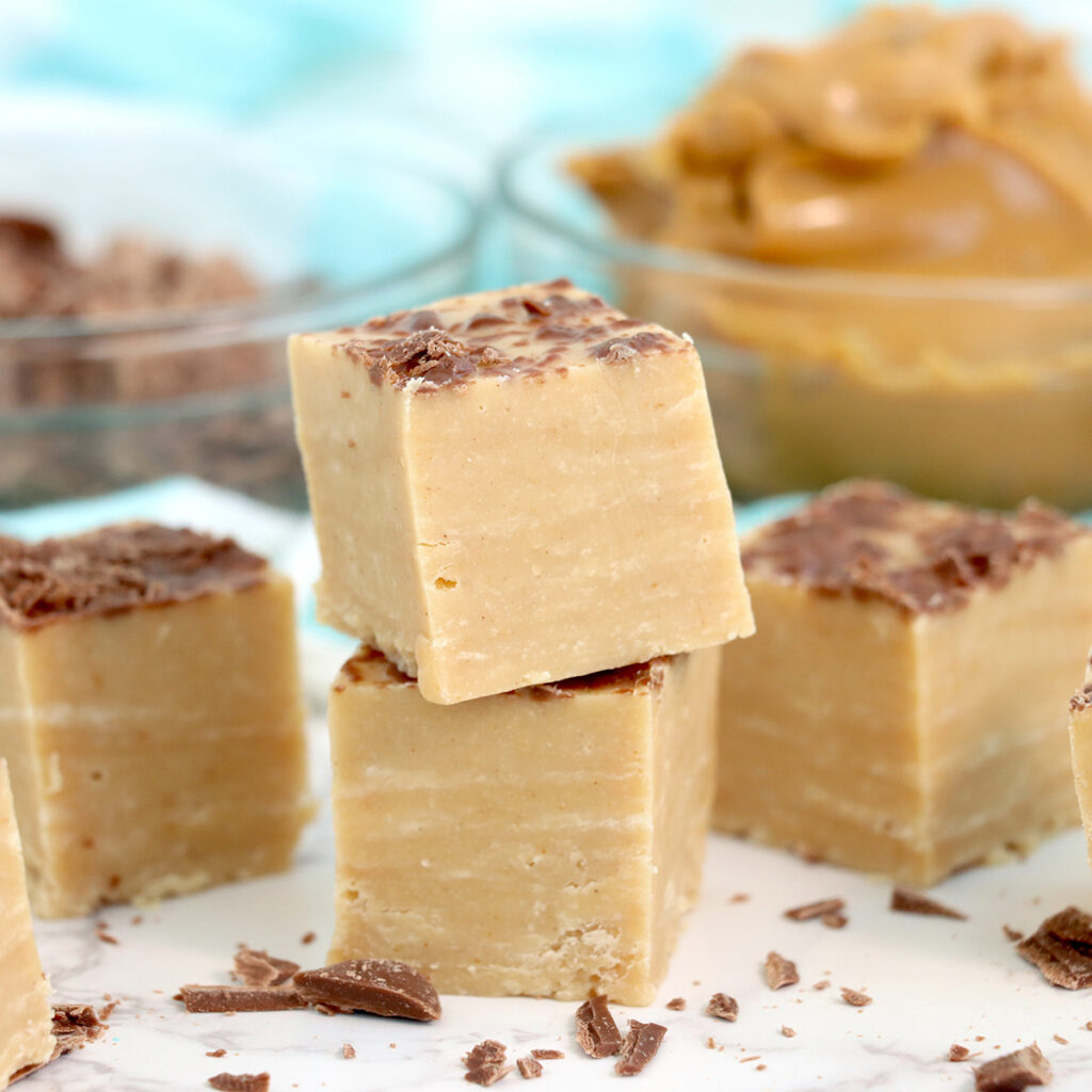 No Bake Peanut Butter Fudge - Inspirational Momma