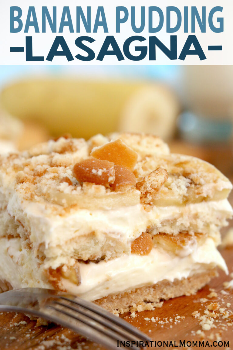 Banana Pudding Lasagna - Inspirational Momma