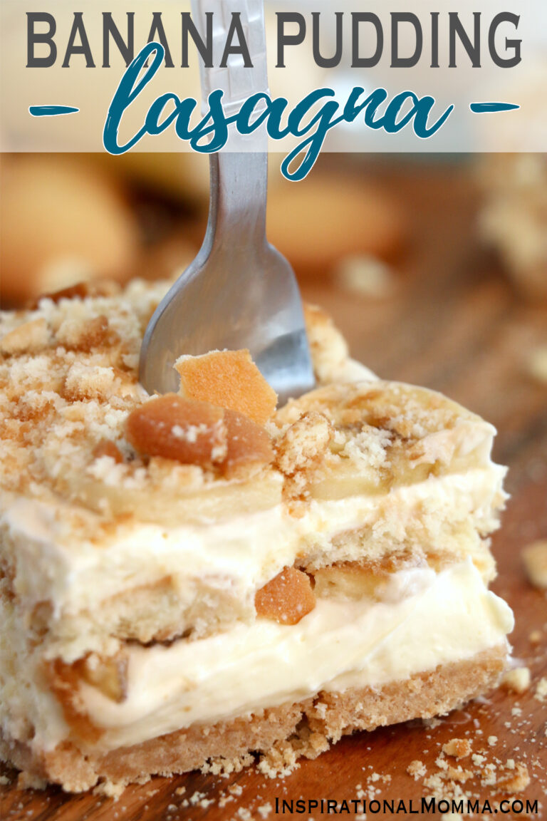 Banana Pudding Lasagna - Inspirational Momma