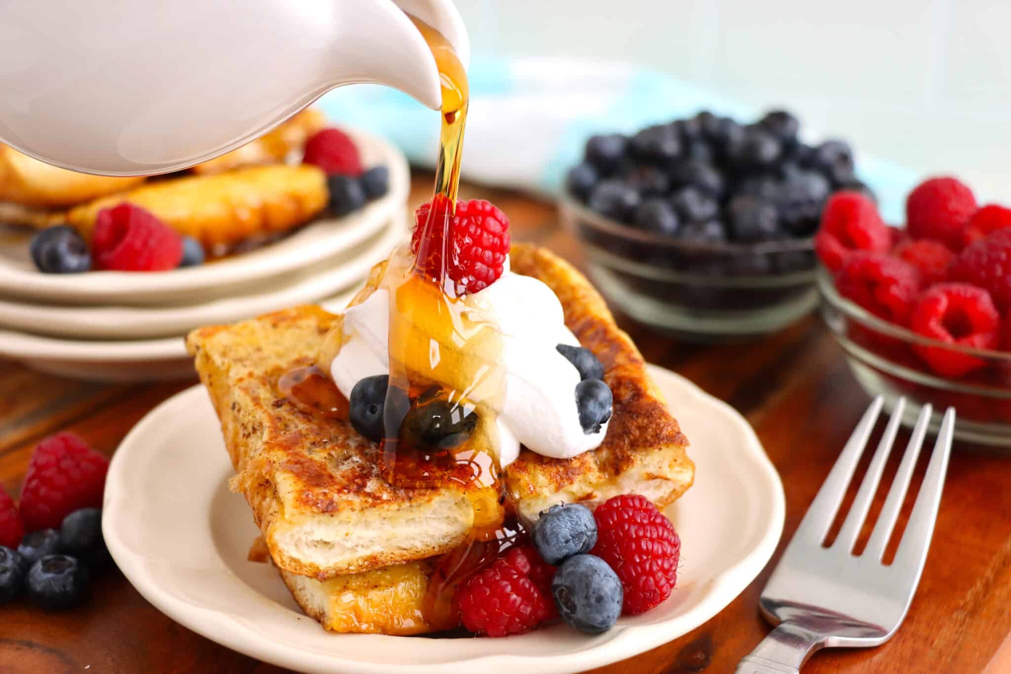 Hot Dog Bun French Toast - Inspirational Momma