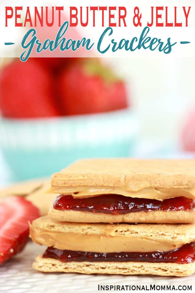 Peanut Butter and Jelly Graham Crackers - Inspirational Momma