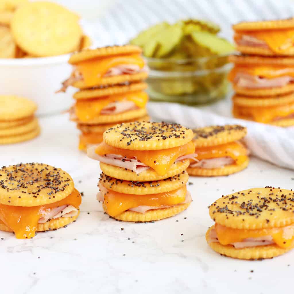 Ritz Cracker Sandwiches - Inspirational Momma