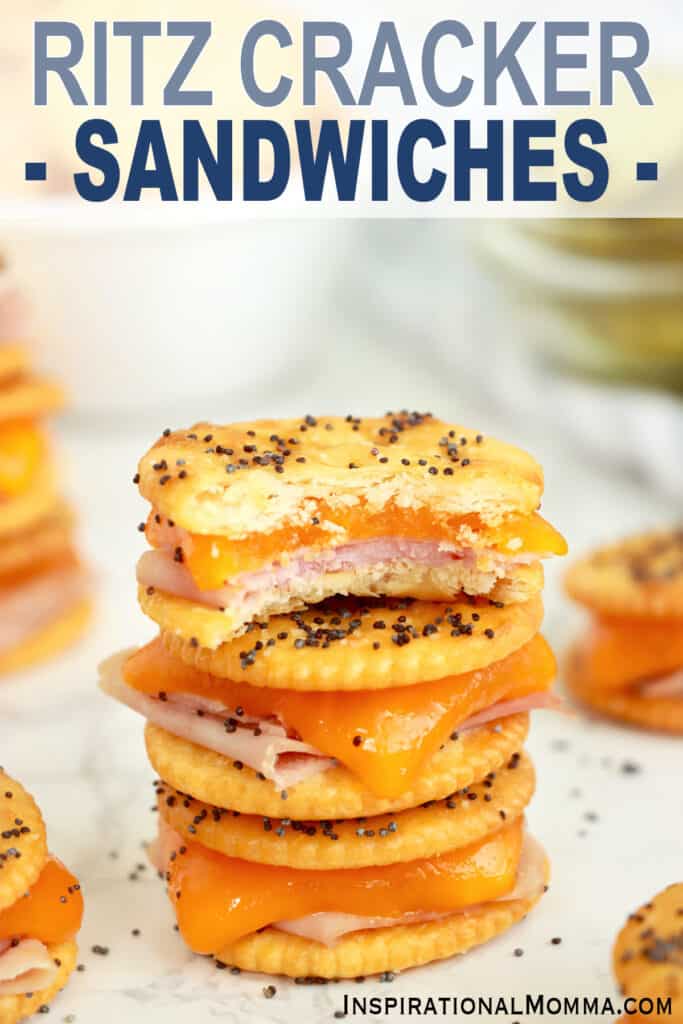 Ritz Cracker Sandwiches - Inspirational Momma