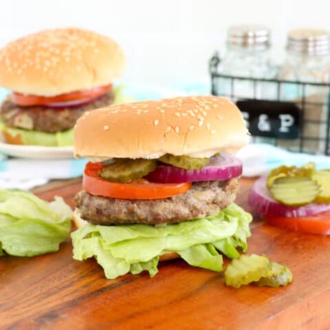 Classic American Burger Recipe - Inspirational Momma