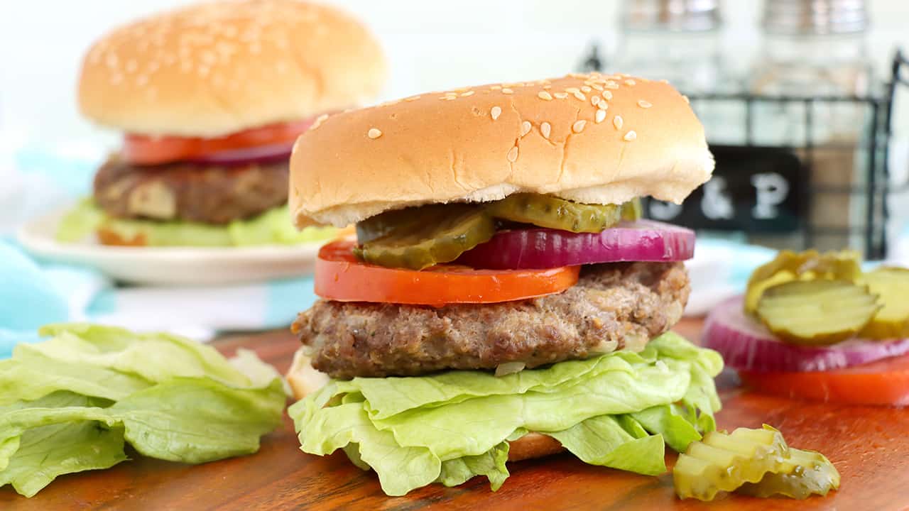 Classic American Burger Recipe - Inspirational Momma