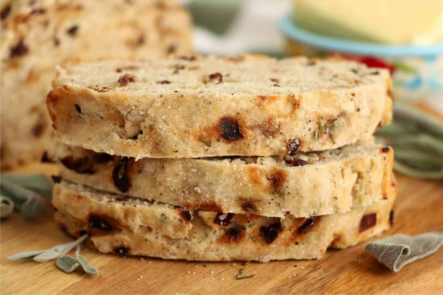 Sage Bread with Onions - Inspirational Momma