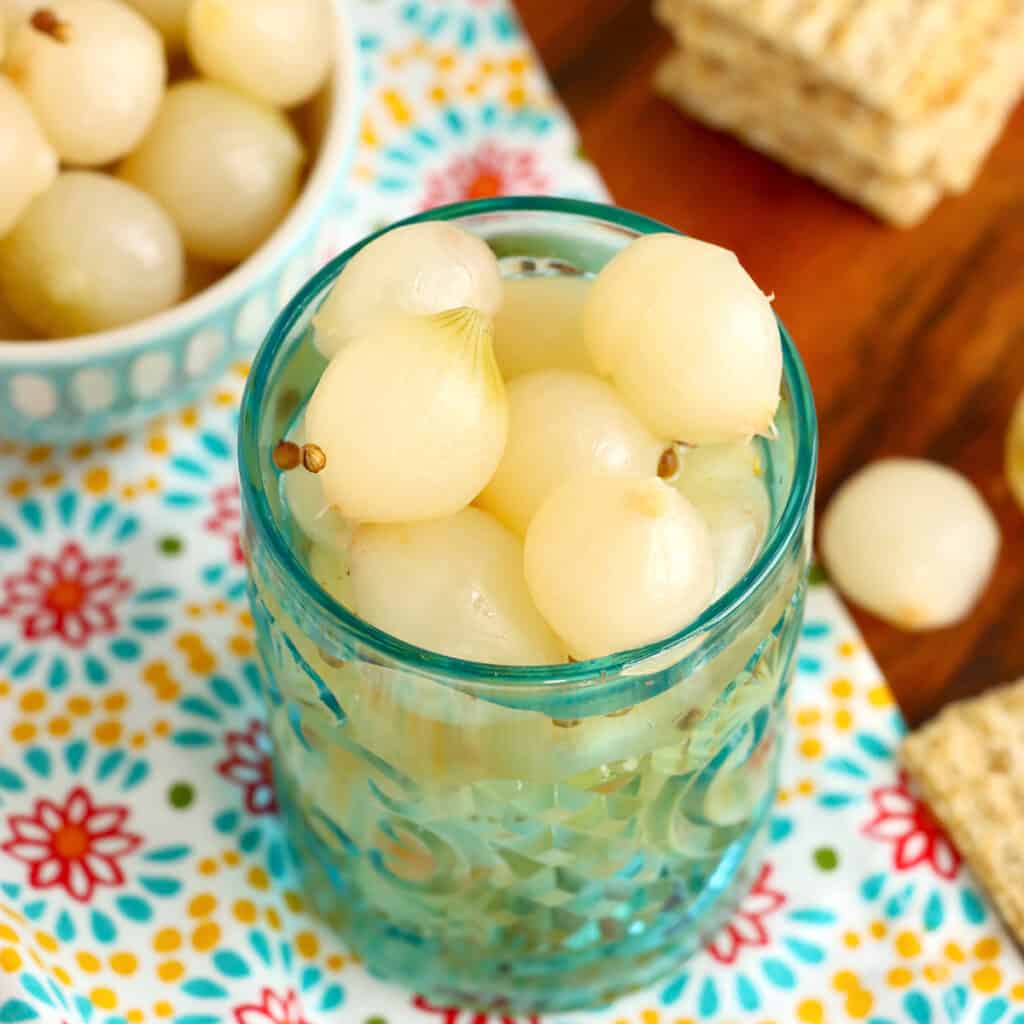 Pickled Cocktail Onions - Inspirational Momma