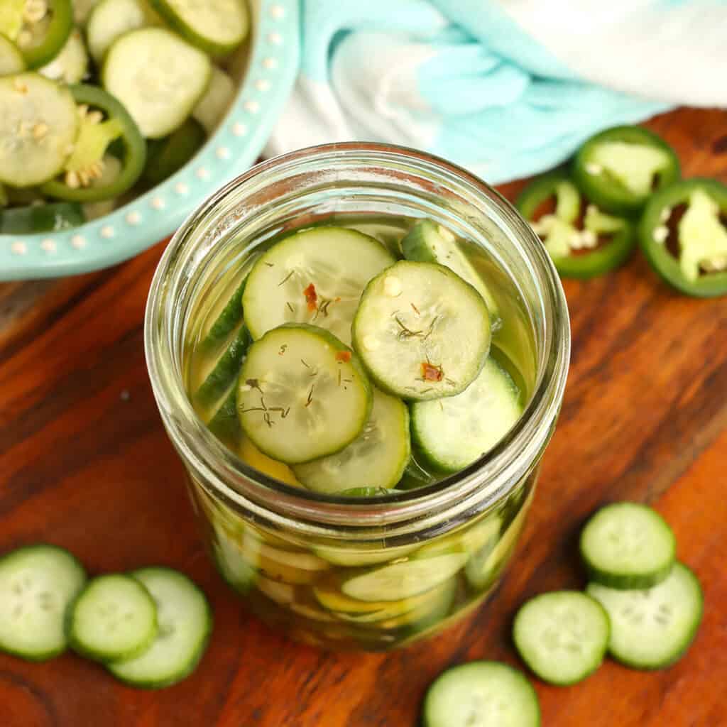 Sweet and Spicy Pickles - Inspirational Momma