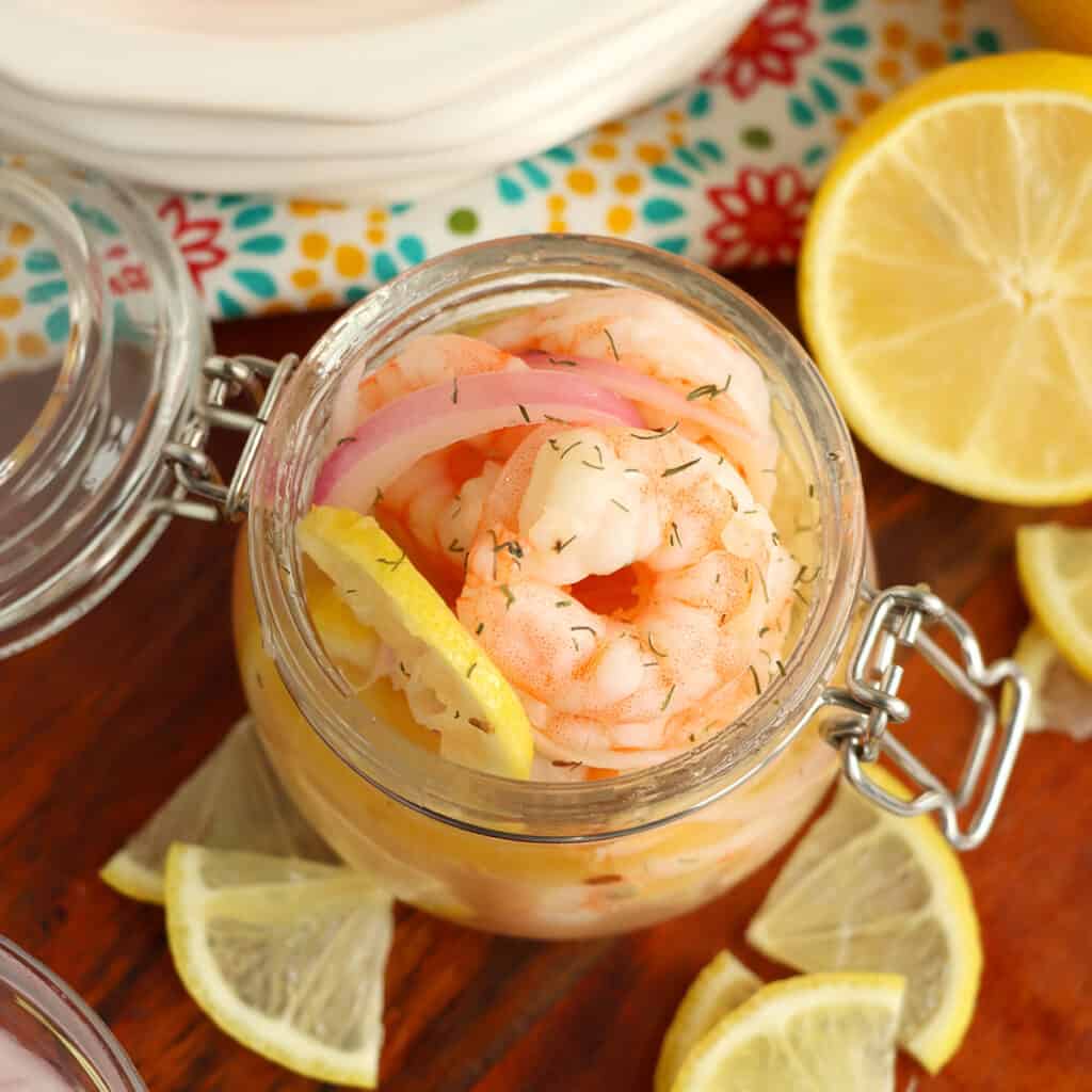 Pickled Shrimp - Inspirational Momma