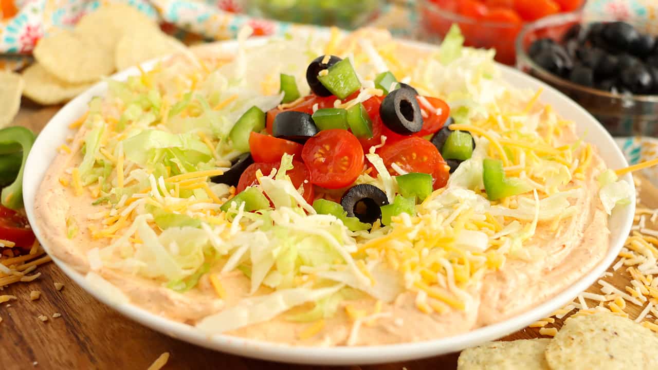 fiesta taco dip
