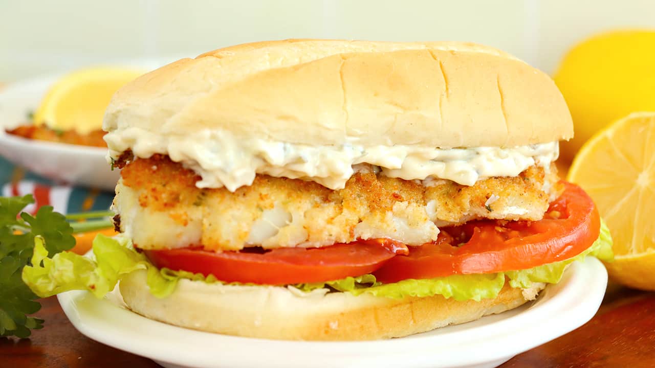 Cod Sandwiches - Inspirational Momma