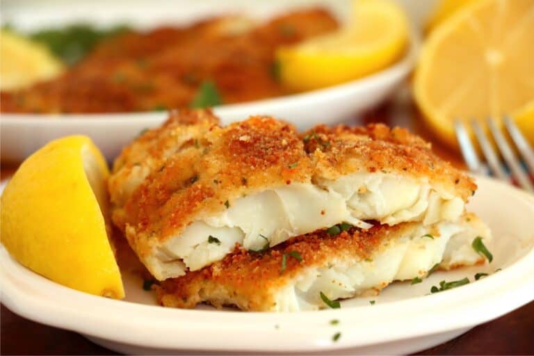Parmesan Crusted Cod - Inspirational Momma