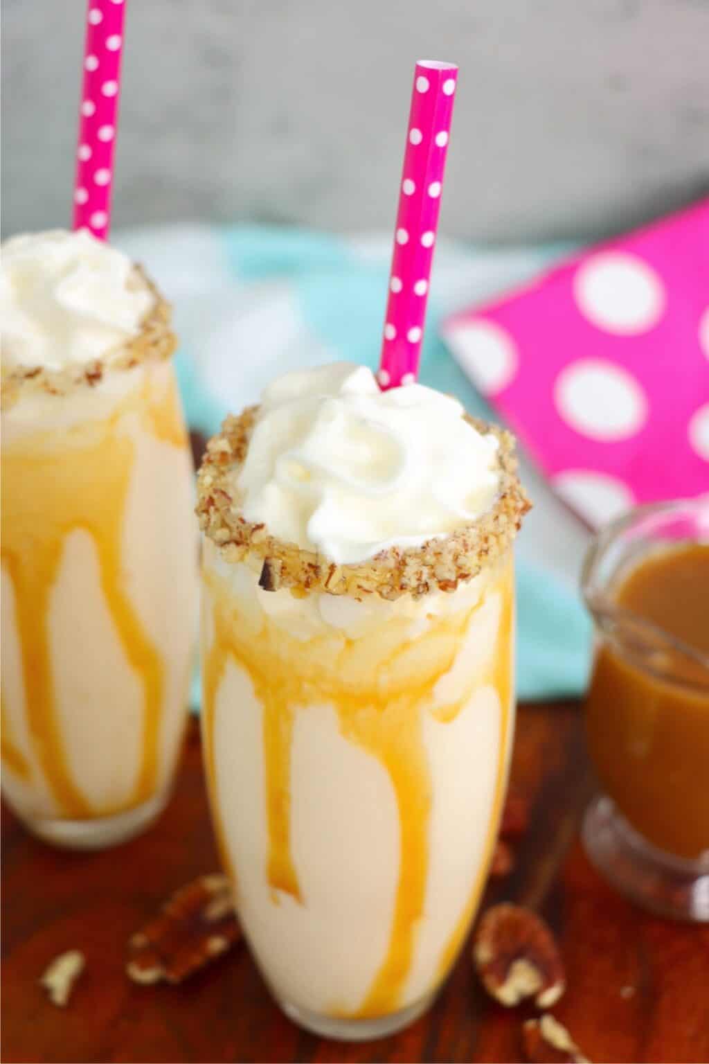 Salted Caramel Milkshake - Inspirational Momma