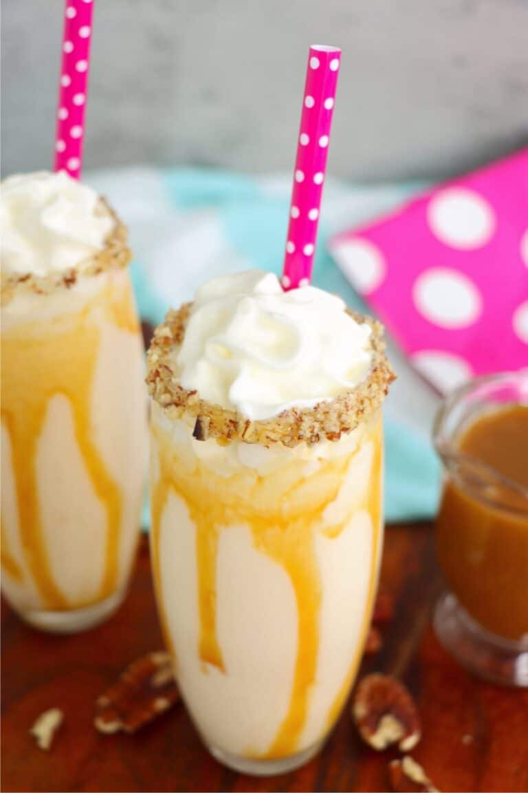 Salted Caramel Milkshake - Inspirational Momma